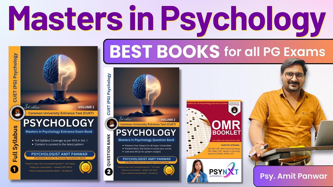 PWP CUET PG 2026 - Masters in Psychology Book (2 Books Set) - Edition ...