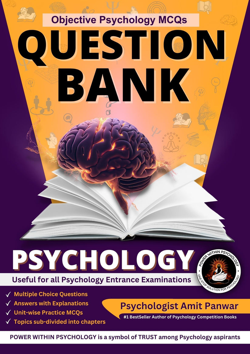 PWP Objective Psychology 2000+ MCQs Question Bank Book - Edition 2 (20 ...
